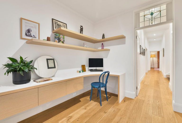 Desk and Shelving Unit Oak Timber Veneer, 9o – Sell4You The Salvage ...